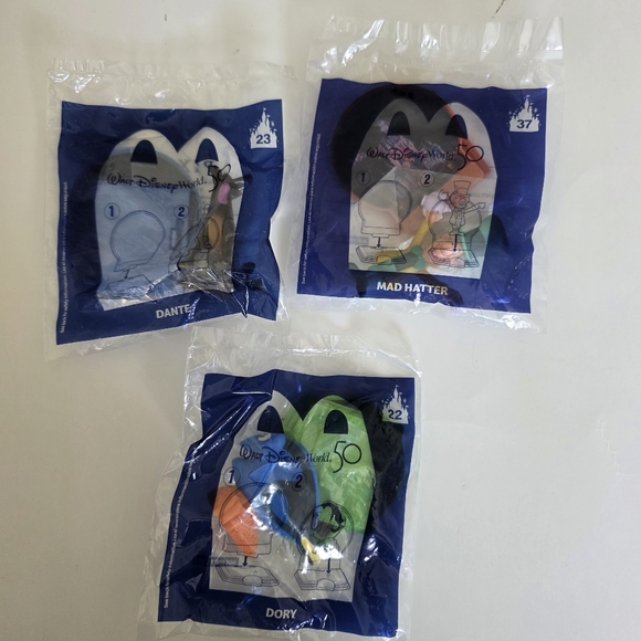 McDonald's | Toys | Disney 5th Anniversary Mcdonalds Happy Meal Toys ...